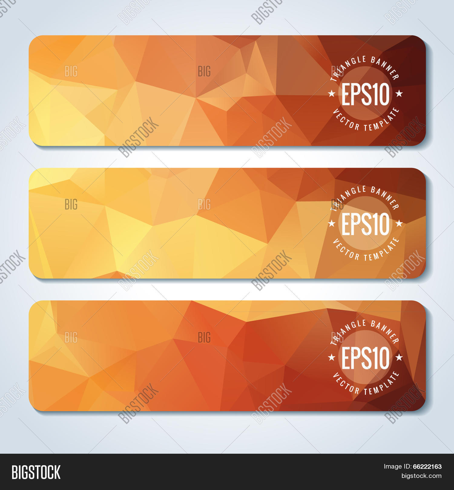 Orange Website Header Vector & Photo (Free Trial) | Bigstock