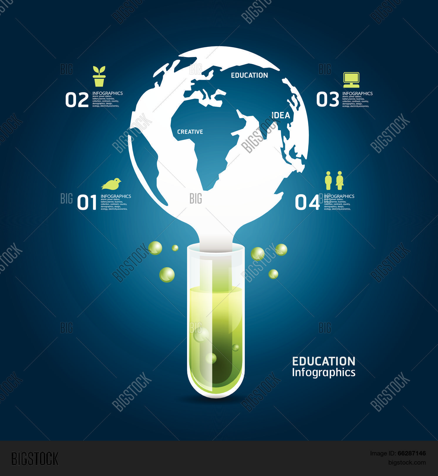 Science World Concept Vector & Photo (Free Trial) | Bigstock