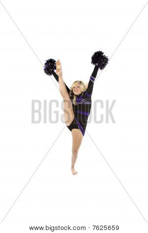 Cheerleader Kick Image & Photo (Free Trial) | Bigstock