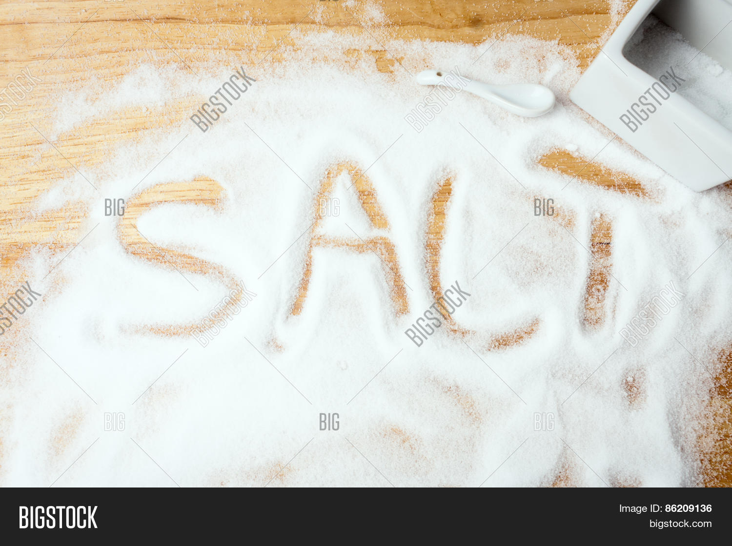 Word Salt Handwritten Image & Photo (Free Trial) | Bigstock