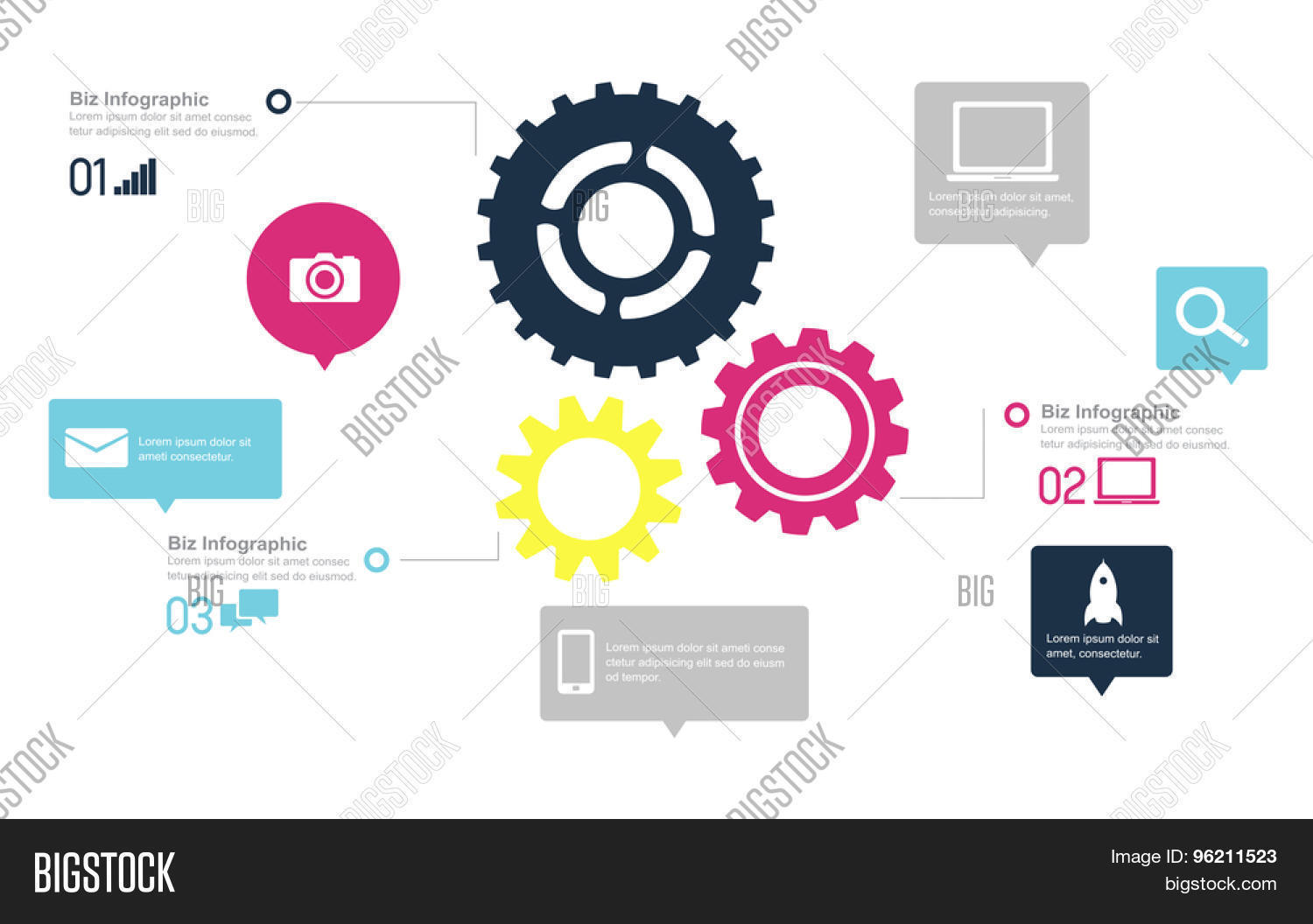 Team Teamwork Cog Image & Photo (Free Trial) | Bigstock