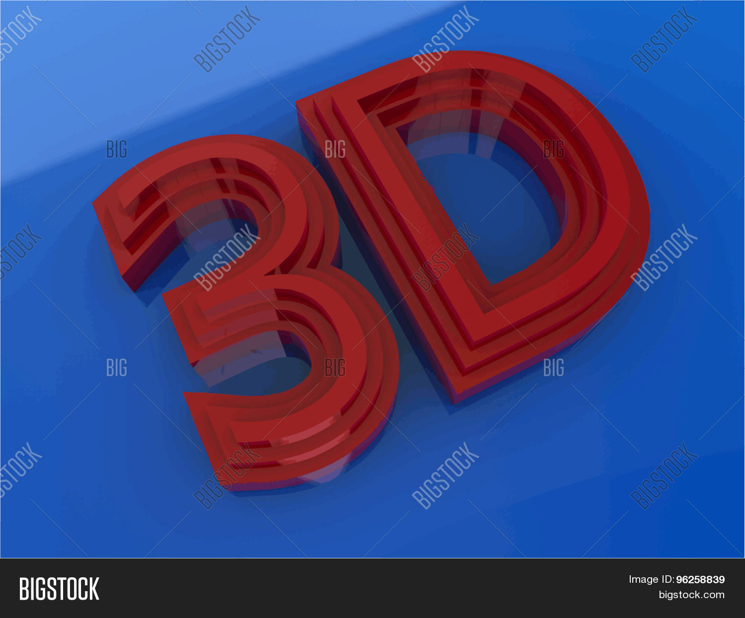 Glossy Colored 3D Vector & Photo (Free Trial) | Bigstock