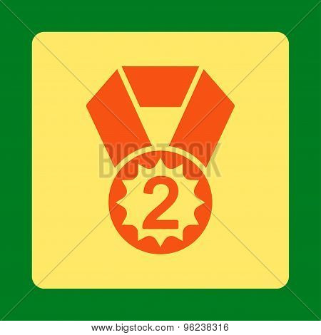 Second Place Icon Vector & Photo (Free Trial) | Bigstock