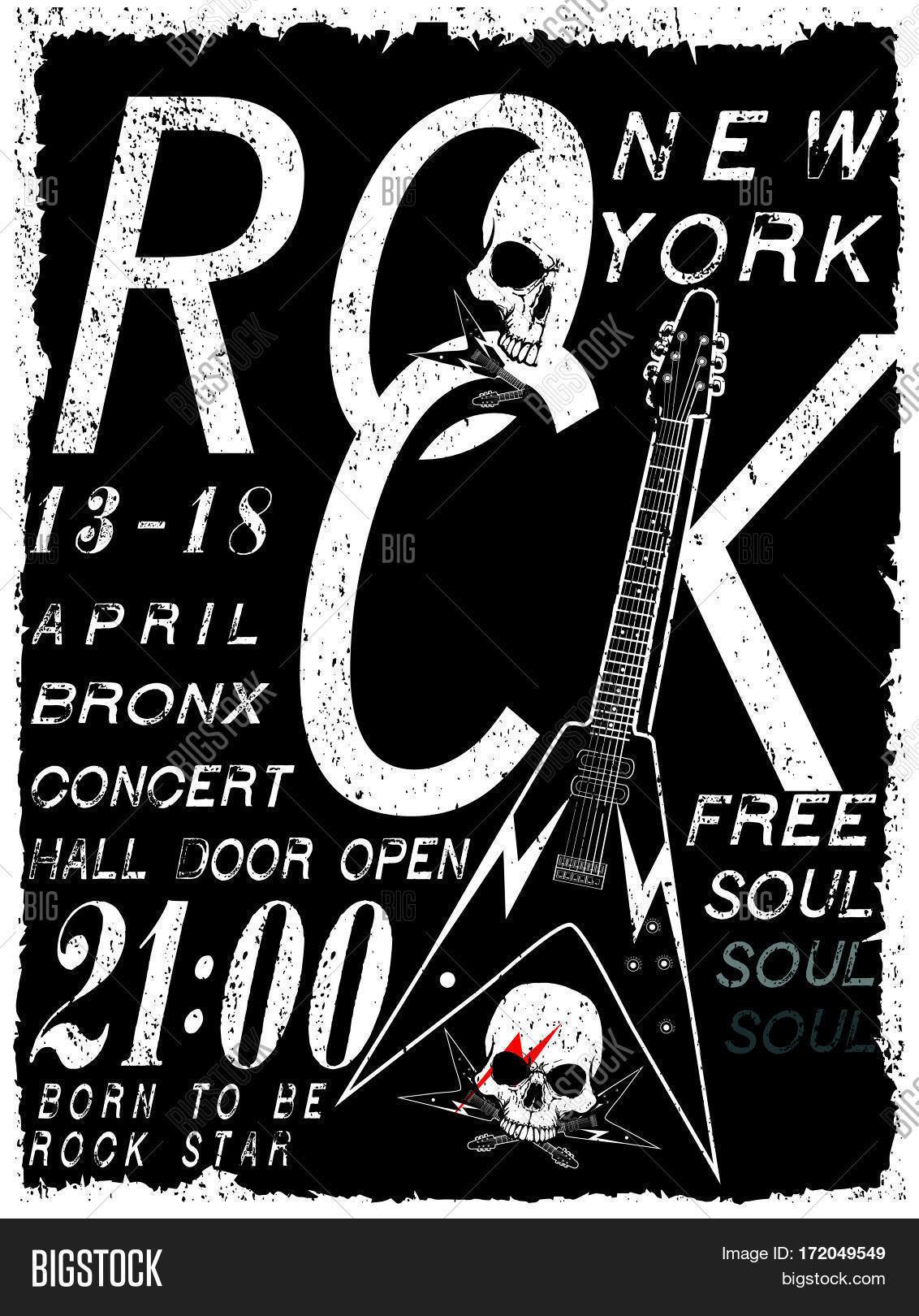 Rock Poster Vector