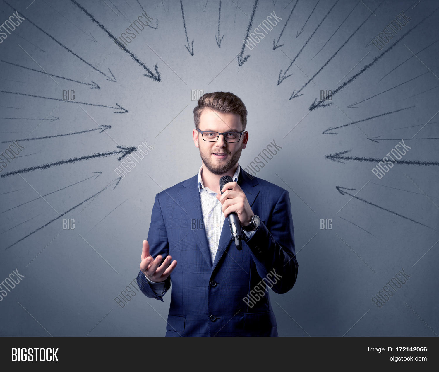 Businessman Speaking Image & Photo (Free Trial) | Bigstock