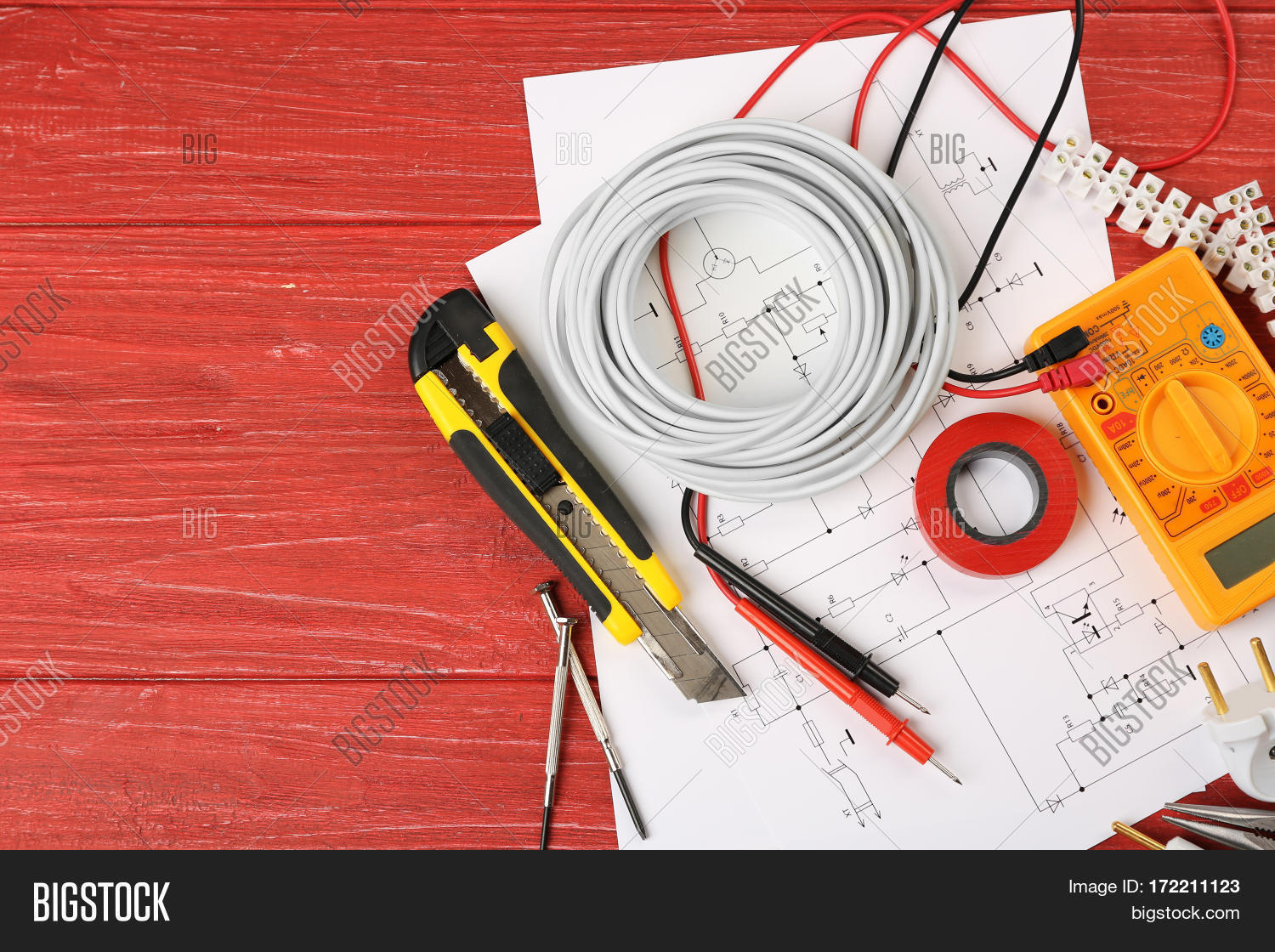 Electrician Tools Image & Photo (Free Trial) | Bigstock