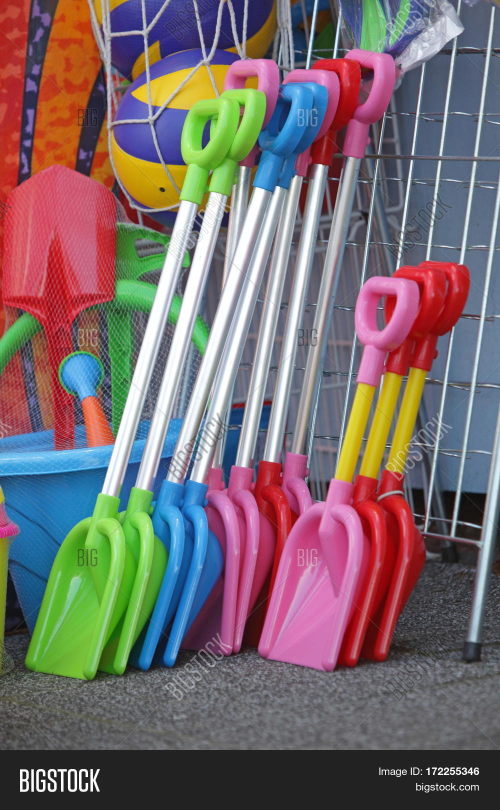 Beach Plastic Tools Image & Photo (Free Trial) | Bigstock