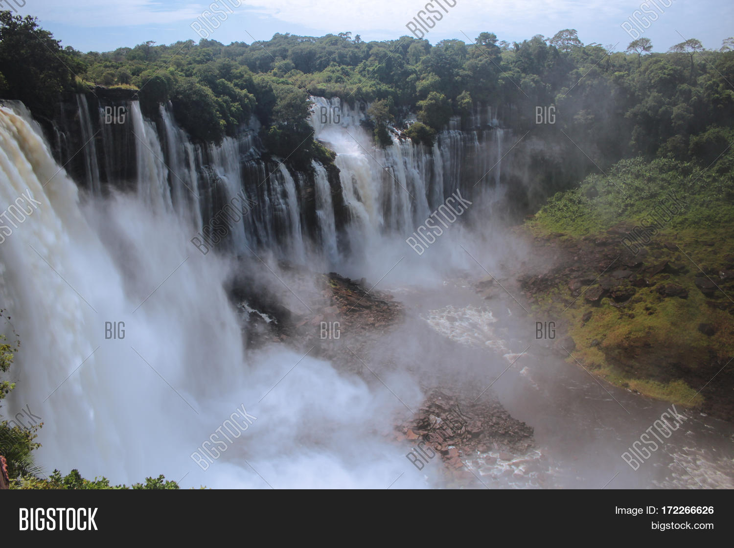 Kalandula Falls One Image & Photo (Free Trial) | Bigstock