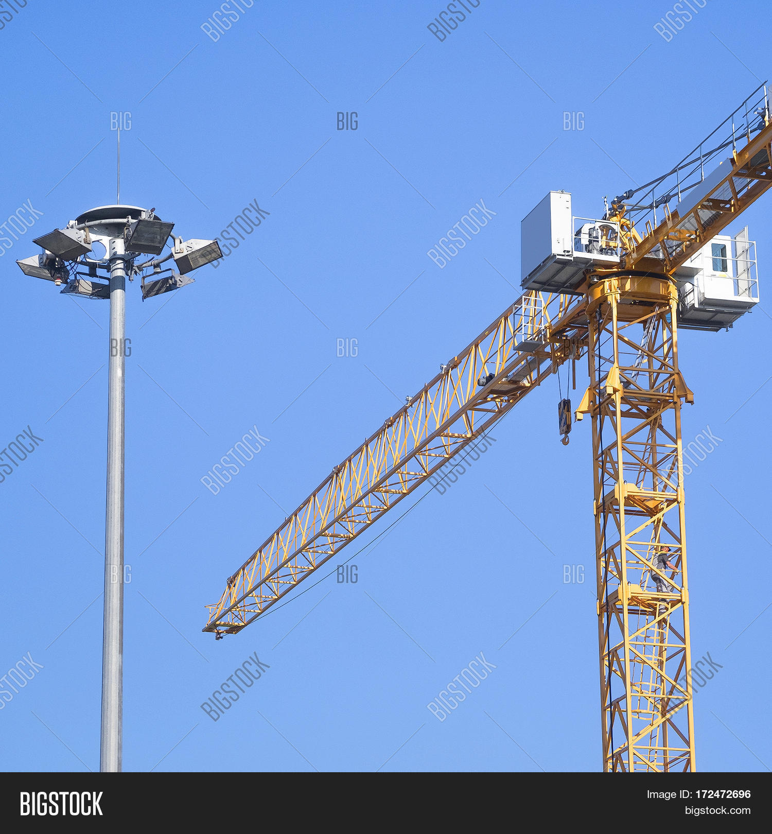 Image Tower Crane Image & Photo (Free Trial) | Bigstock