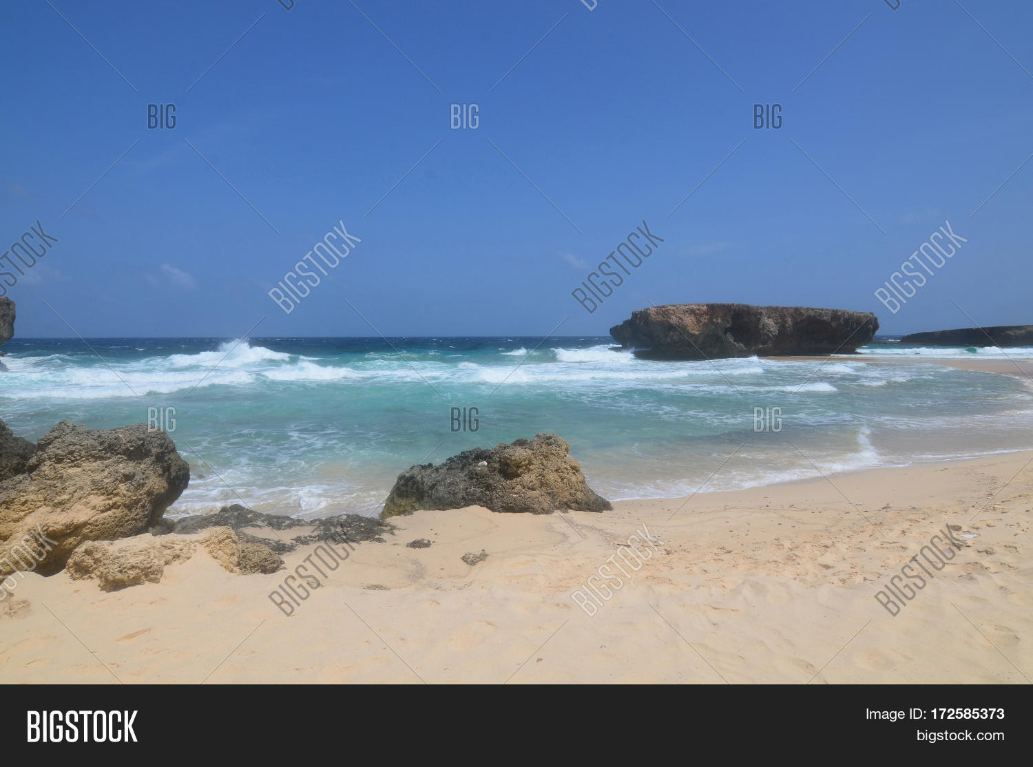 Moro Small Aruba Rock Image & Photo (Free Trial) | Bigstock
