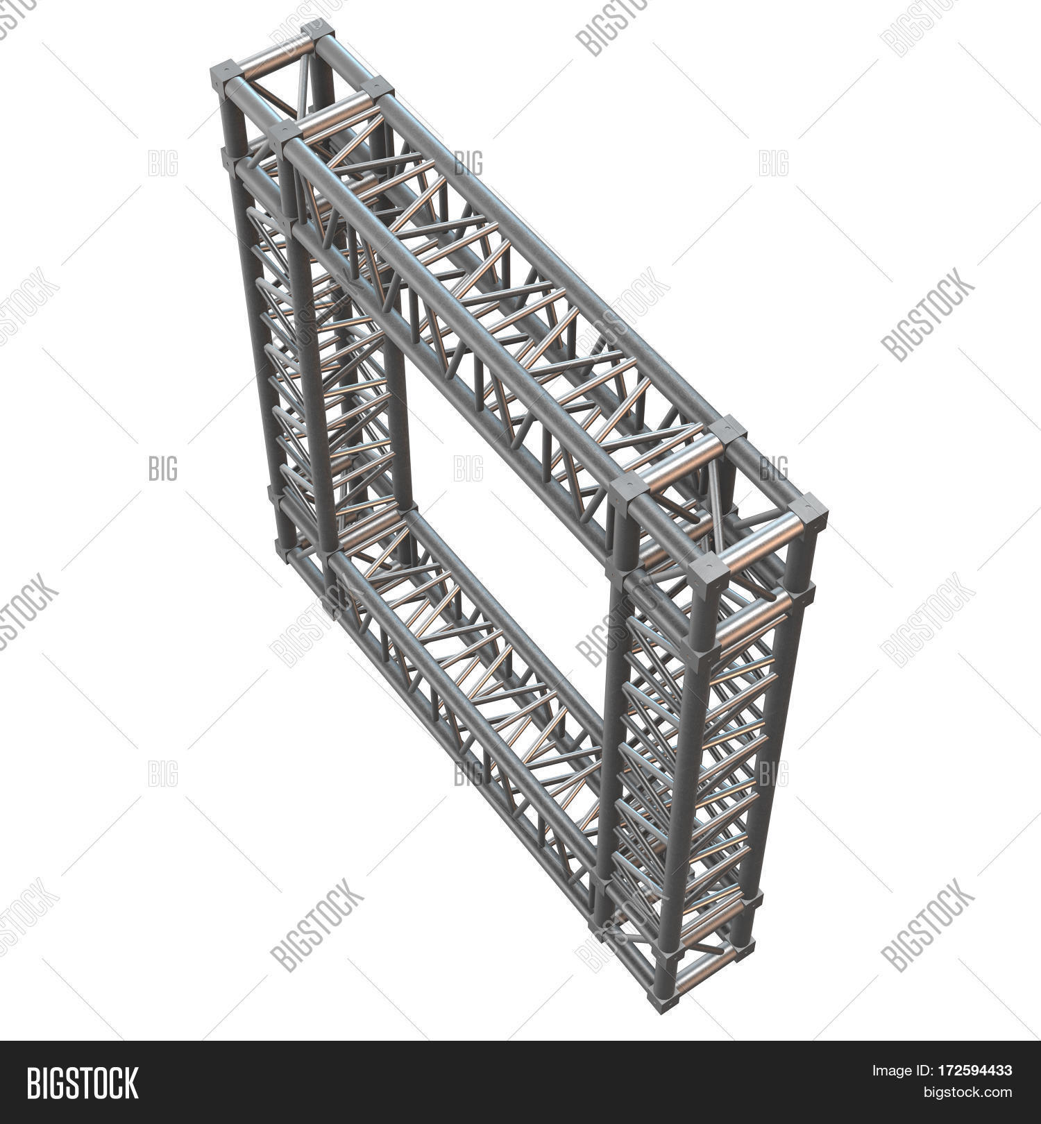 Steel Truss Girder Image & Photo (Free Trial) | Bigstock