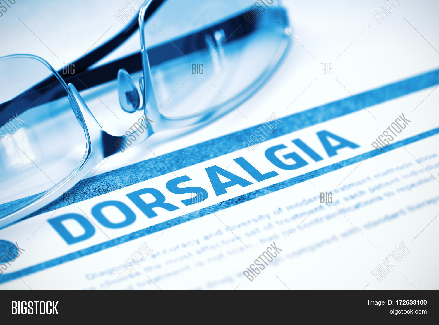 Dorsalgia - Printed Image & Photo (Free Trial) | Bigstock