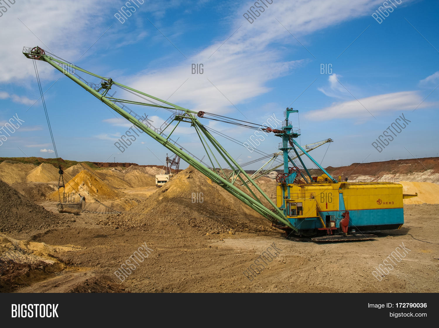 Walking Excavator - Image & Photo (Free Trial) | Bigstock