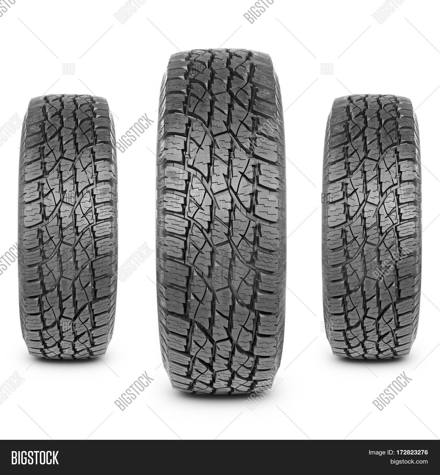 Three Car Tires Image & Photo (Free Trial) | Bigstock