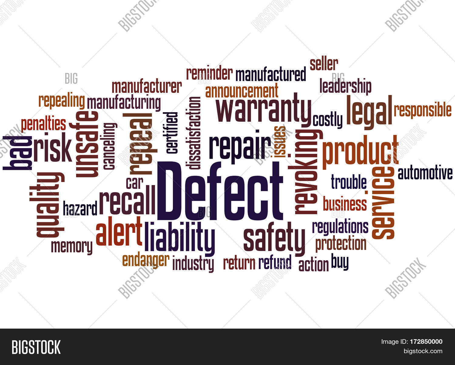 Defect, Word Cloud Image & Photo (Free Trial) | Bigstock