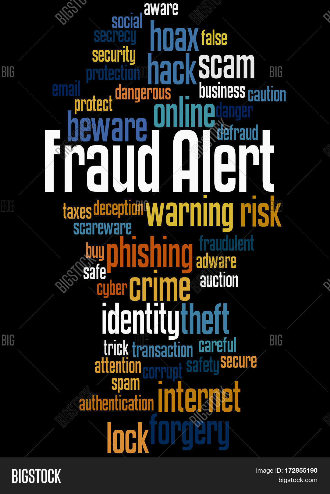 Fraud Alert, Word Image & Photo (Free Trial) | Bigstock