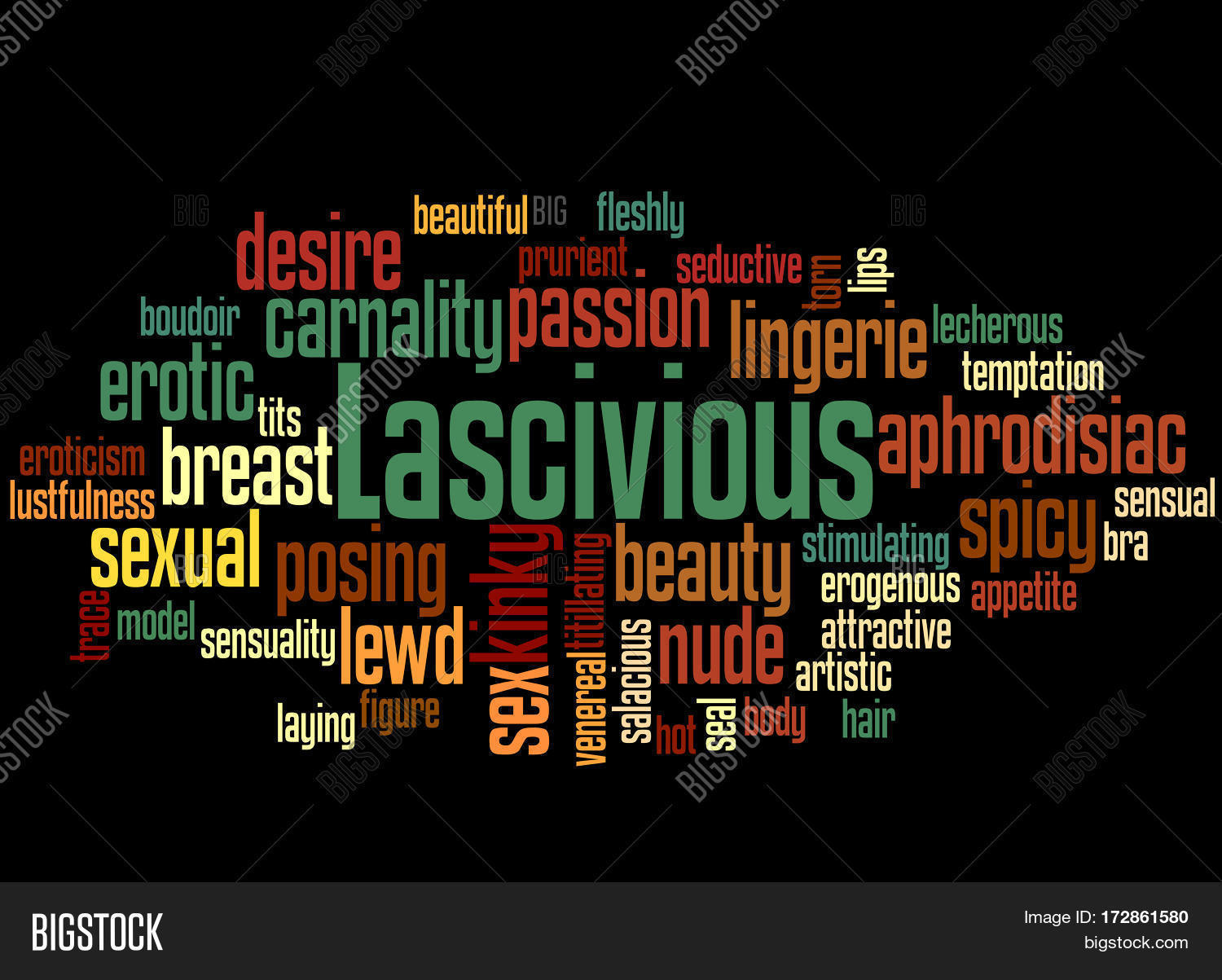 Lascivious, Word Cloud Image & Photo (Free Trial) | Bigstock