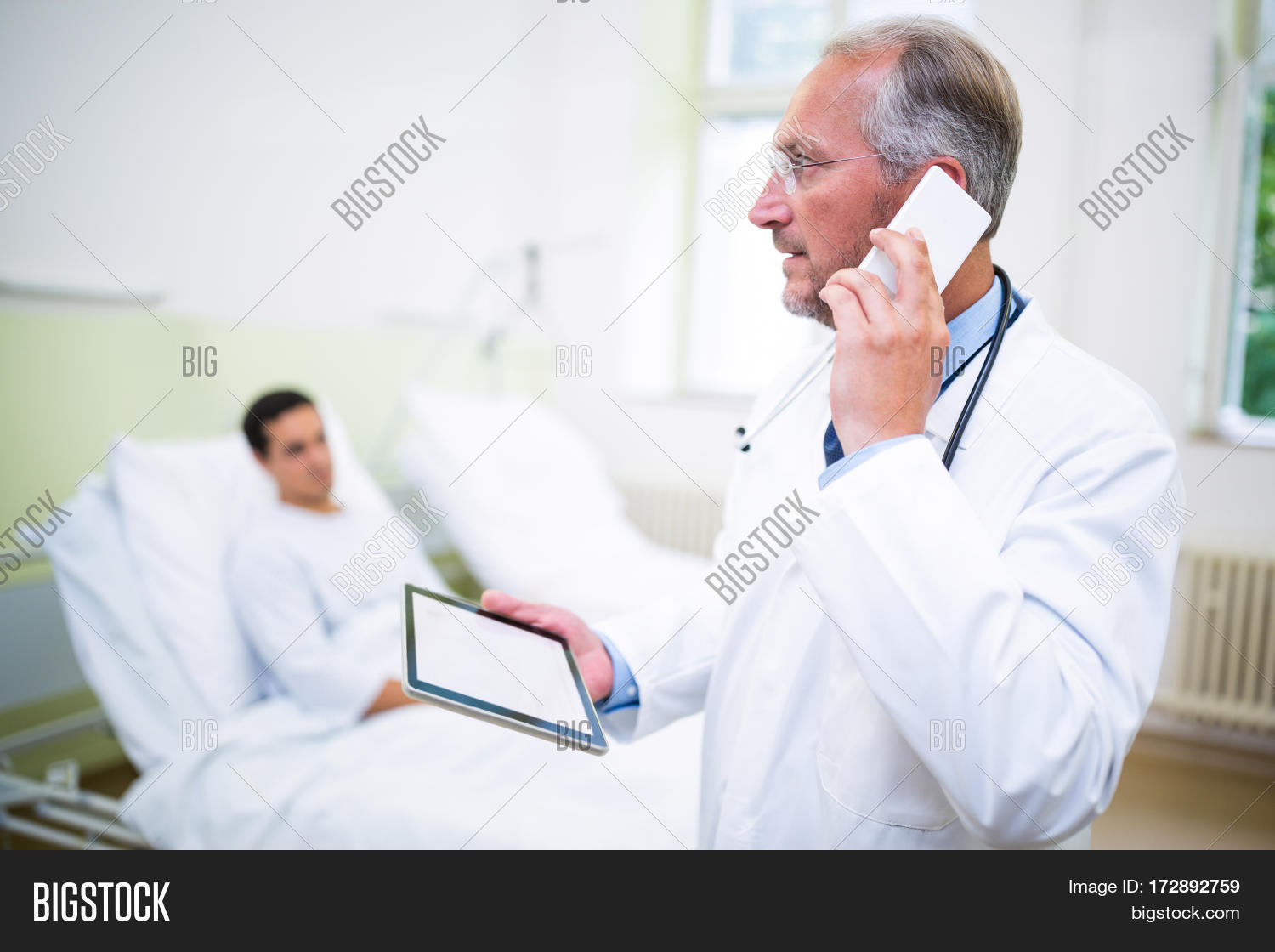 Doctor Talking On Image & Photo (Free Trial) | Bigstock