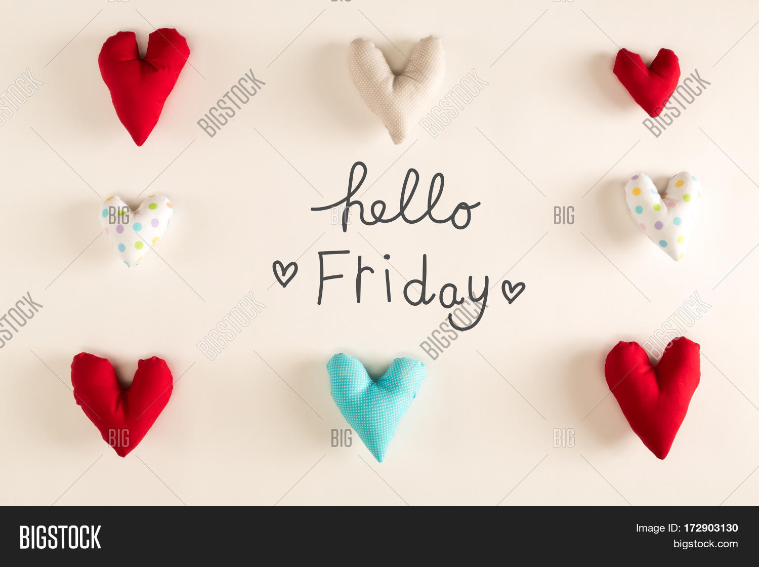 Hello Friday Message Image & Photo (Free Trial) | Bigstock