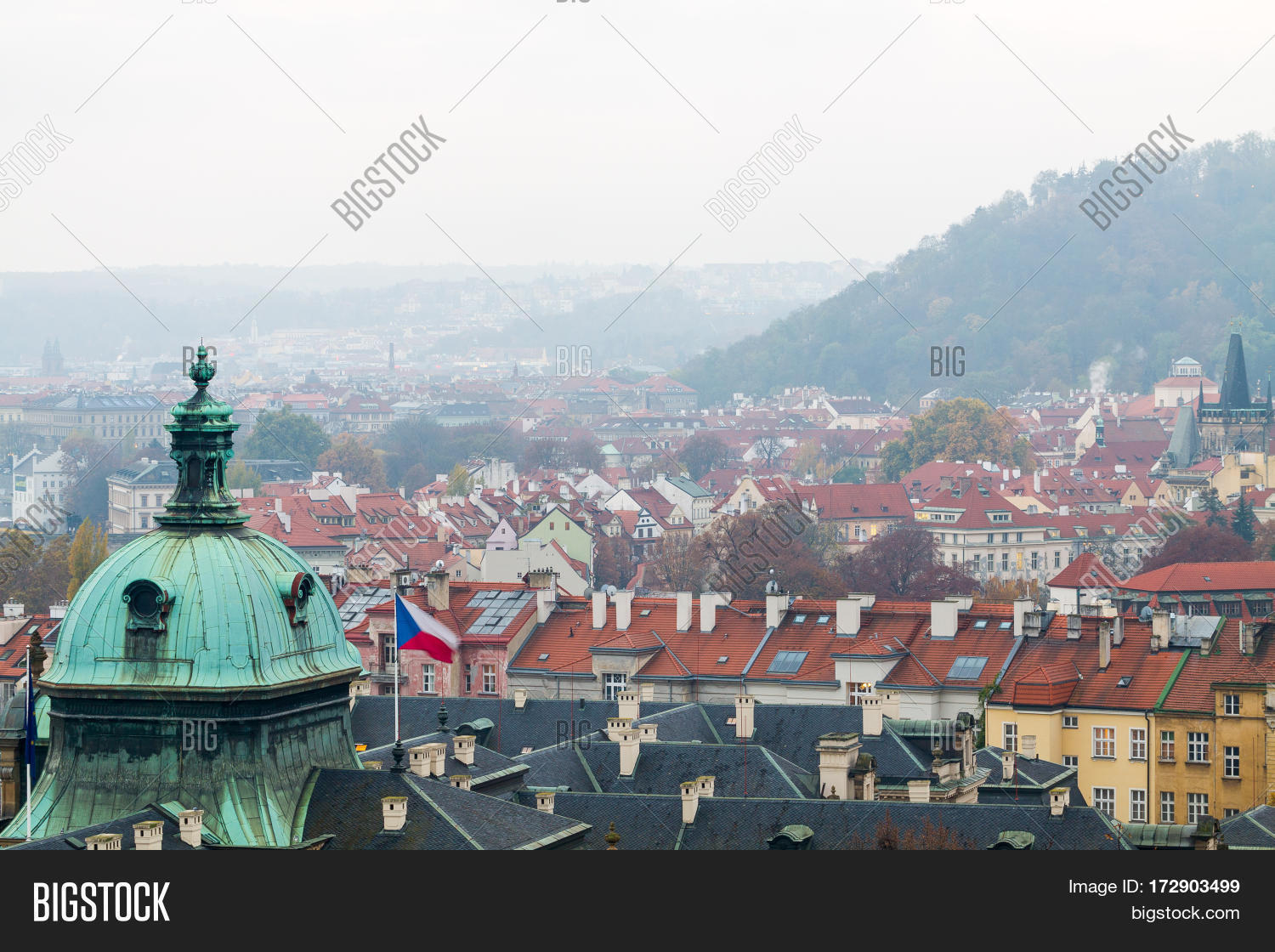 Prague Rooftops Image & Photo (Free Trial) | Bigstock