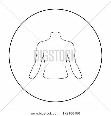 Human Back Icon Vector & Photo (Free Trial) | Bigstock