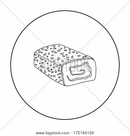 Meatloaf Icon Outline Vector & Photo (Free Trial) | Bigstock