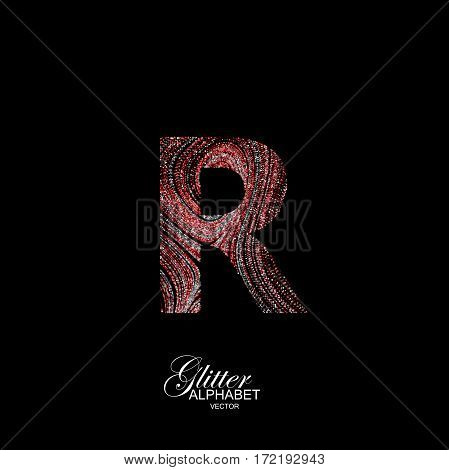Letter R Red Silver Vector & Photo (Free Trial) | Bigstock