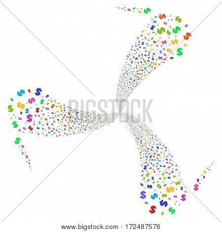 Dollar Fireworks Vector & Photo (Free Trial) | Bigstock