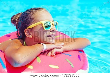 Tween Girl Relaxing On Image & Photo (Free Trial) | Bigstock