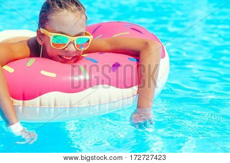 Tween Girl Relaxing On Image & Photo (Free Trial) | Bigstock