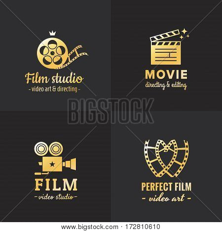 Film Movie Video Logo Vector & Photo (Free Trial) | Bigstock