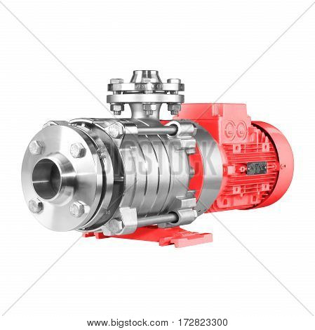 Water Pump Isolated On Image & Photo (Free Trial) | Bigstock