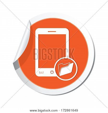 Phone Folder Icon On Vector & Photo (Free Trial) | Bigstock