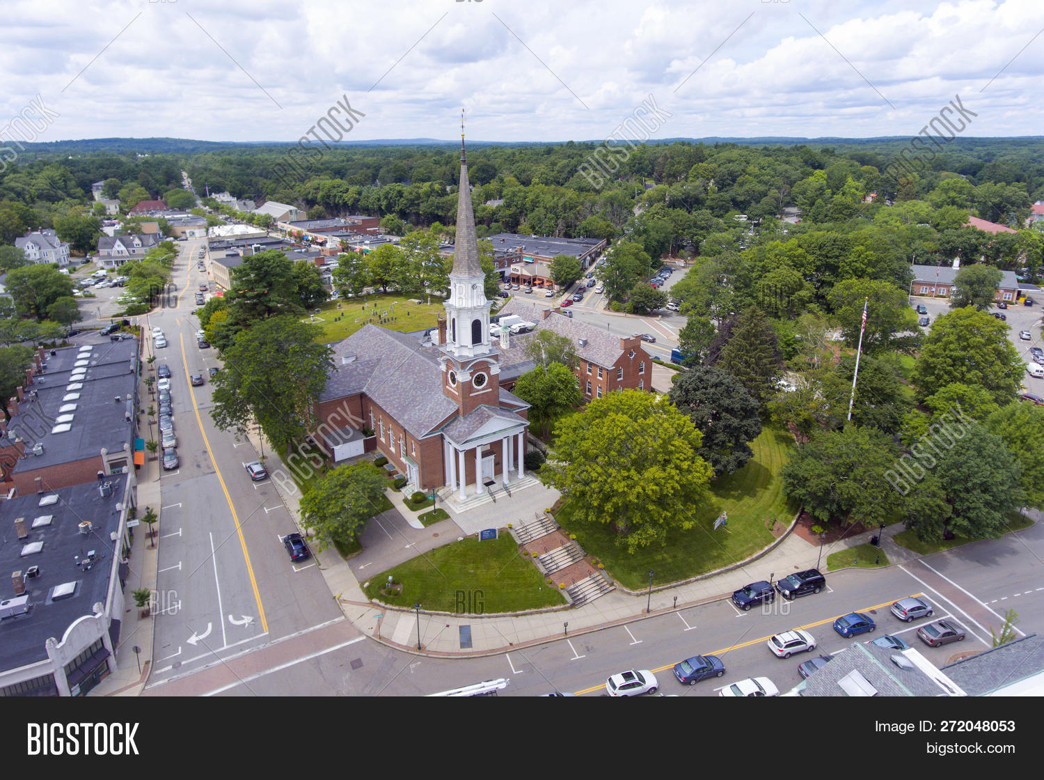 Aerial View Wellesley Image & Photo (Free Trial) | Bigstock