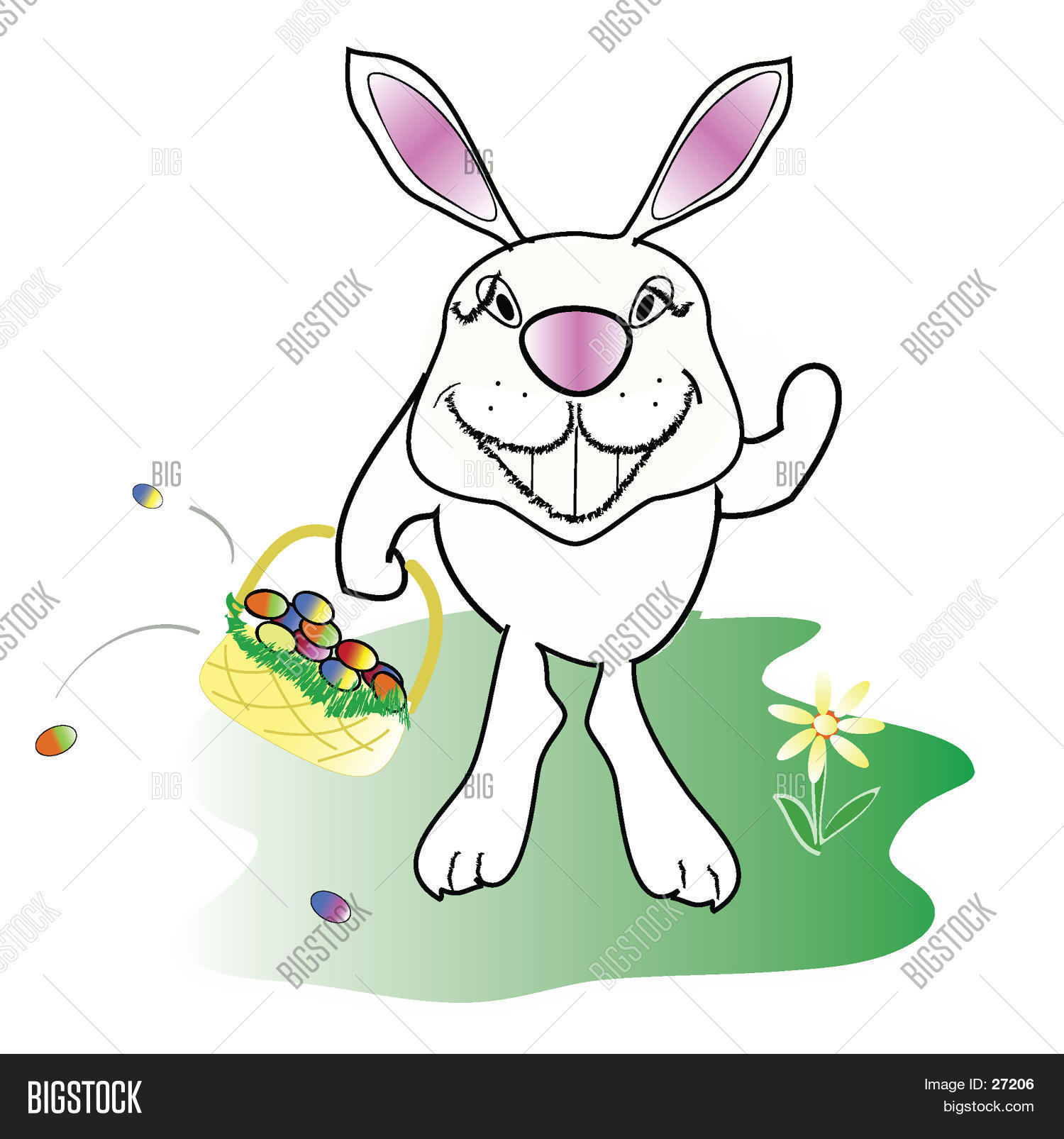 CARTOON EASTER BUNNY Image & Photo (Free Trial) | Bigstock