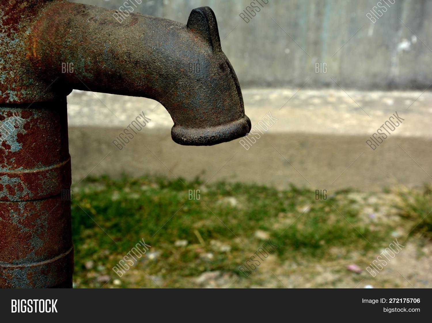 Close Rusted Tube Well Image & Photo (Free Trial) | Bigstock