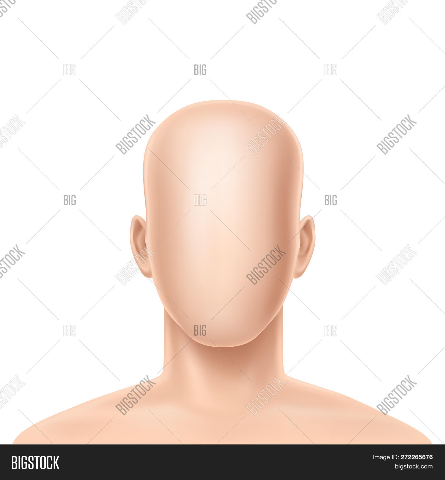 Faceless Female Profile Picture