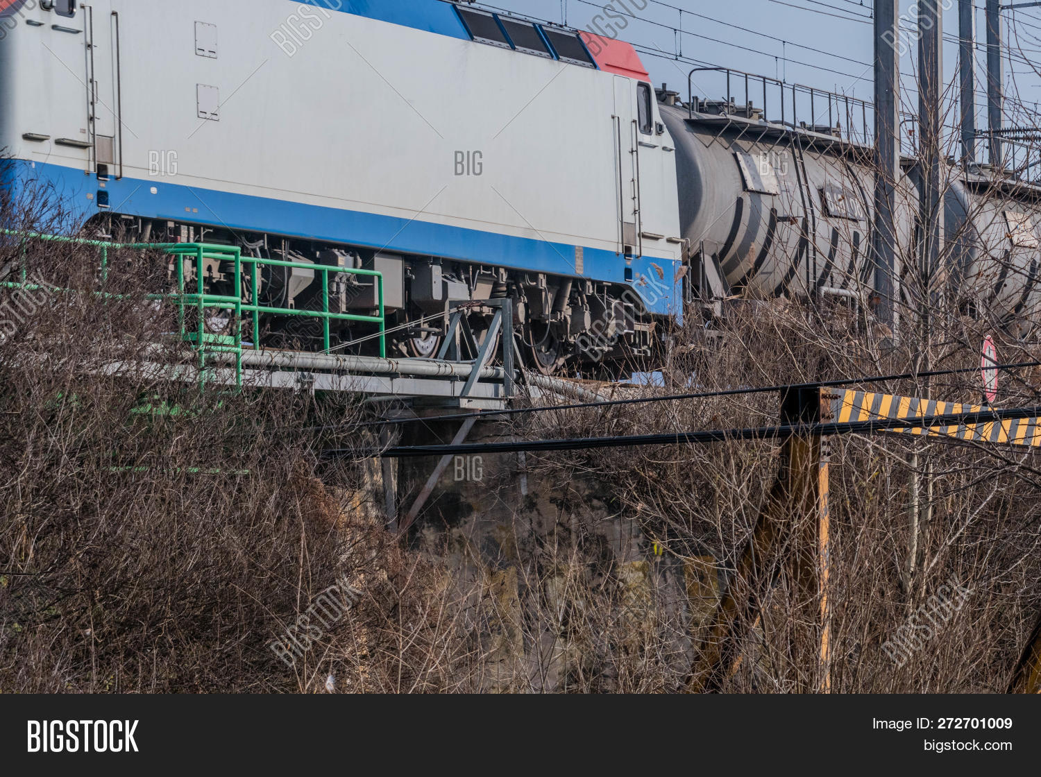 Train Crossing Bridge Image & Photo (Free Trial) | Bigstock