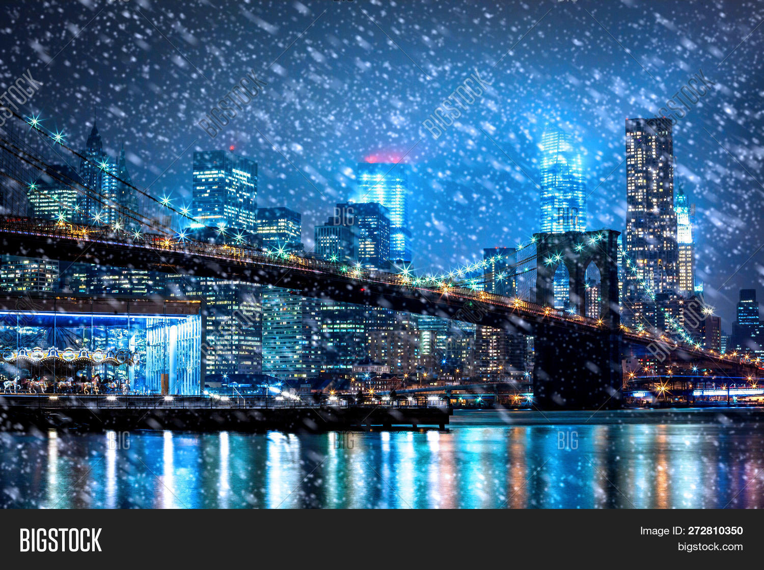 Snow Falling Down New Image & Photo (Free Trial) | Bigstock