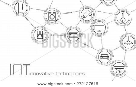 Internet Things Icon Vector & Photo (Free Trial) | Bigstock