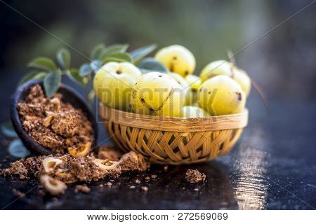 Close Raw Amla Image & Photo (Free Trial) | Bigstock