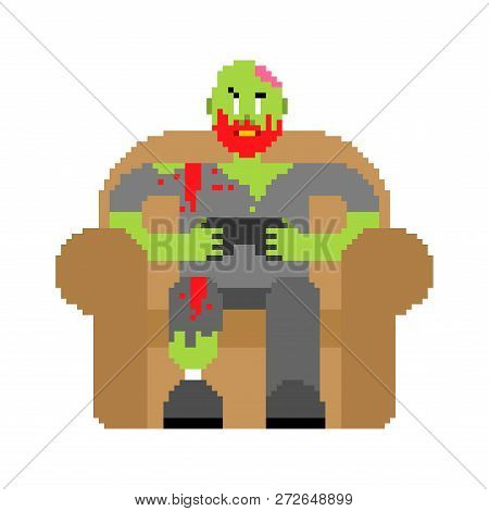 Zombie Gamer Player Vector & Photo (Free Trial) | Bigstock