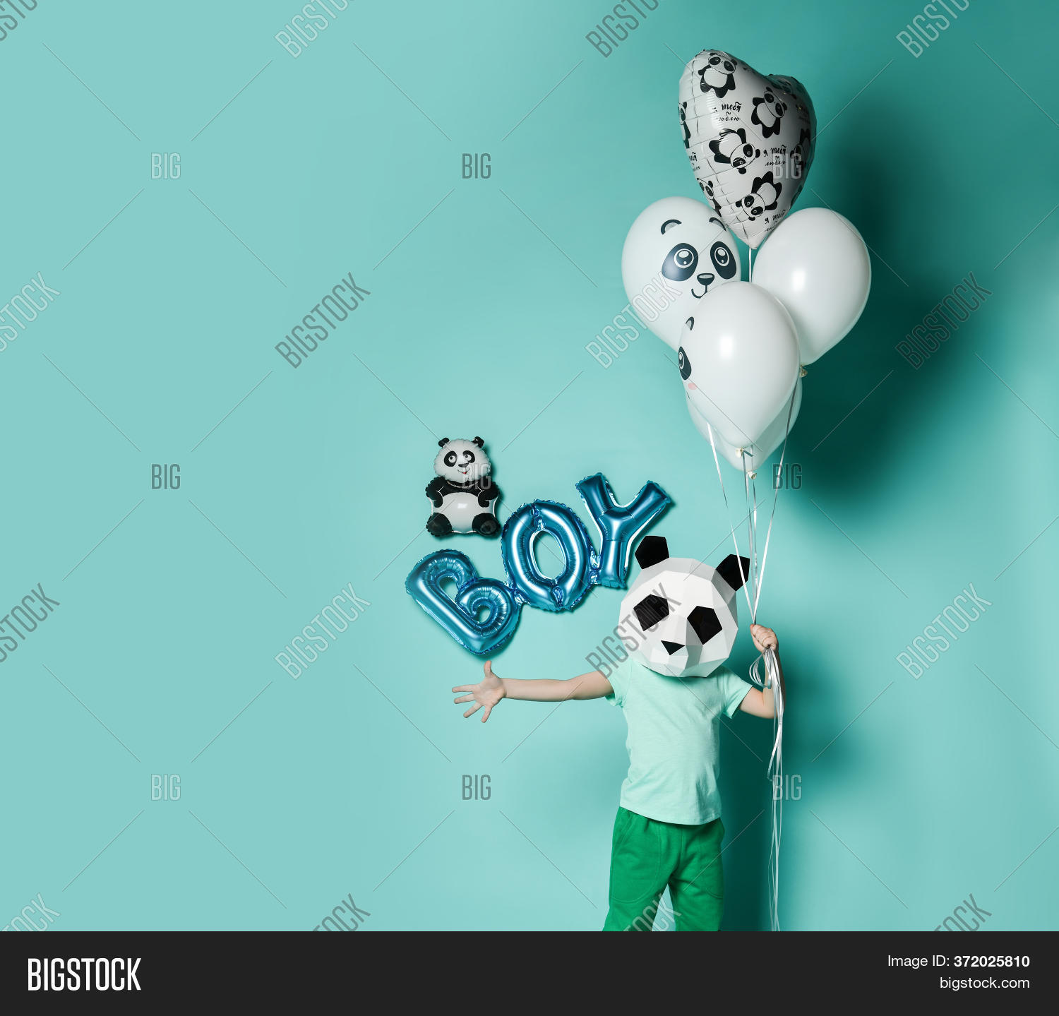 Cute Kid Boy Panda Image & Photo (Free Trial) | Bigstock