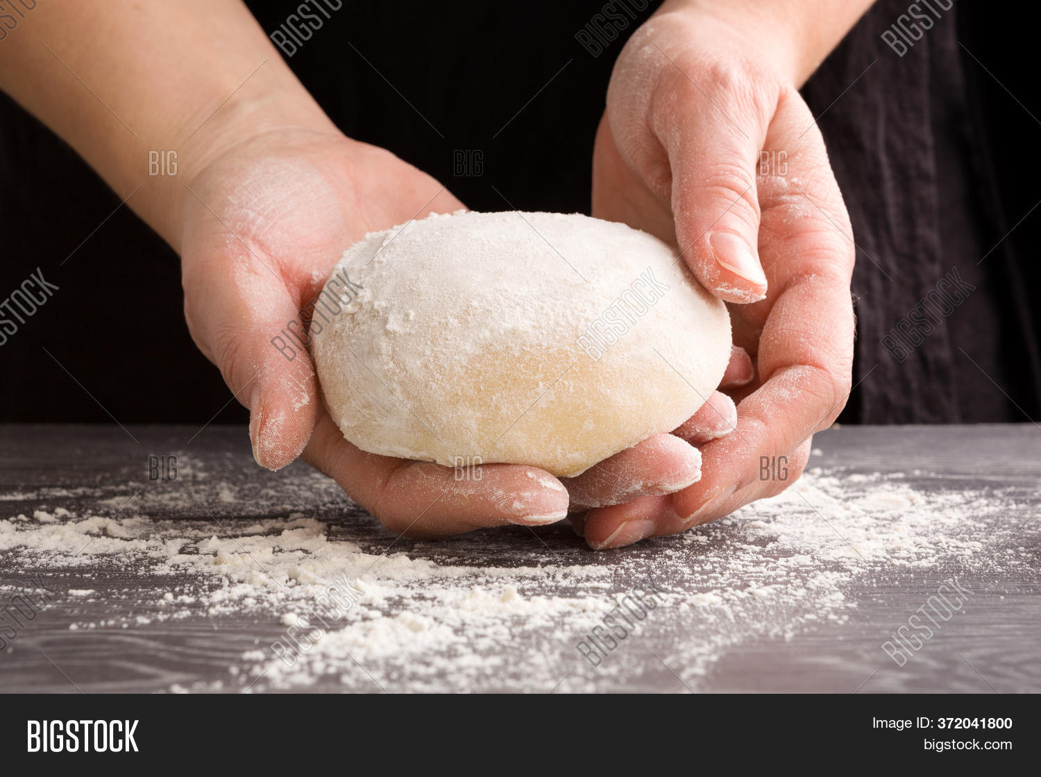 Chef Making Dough. Image & Photo (Free Trial) | Bigstock