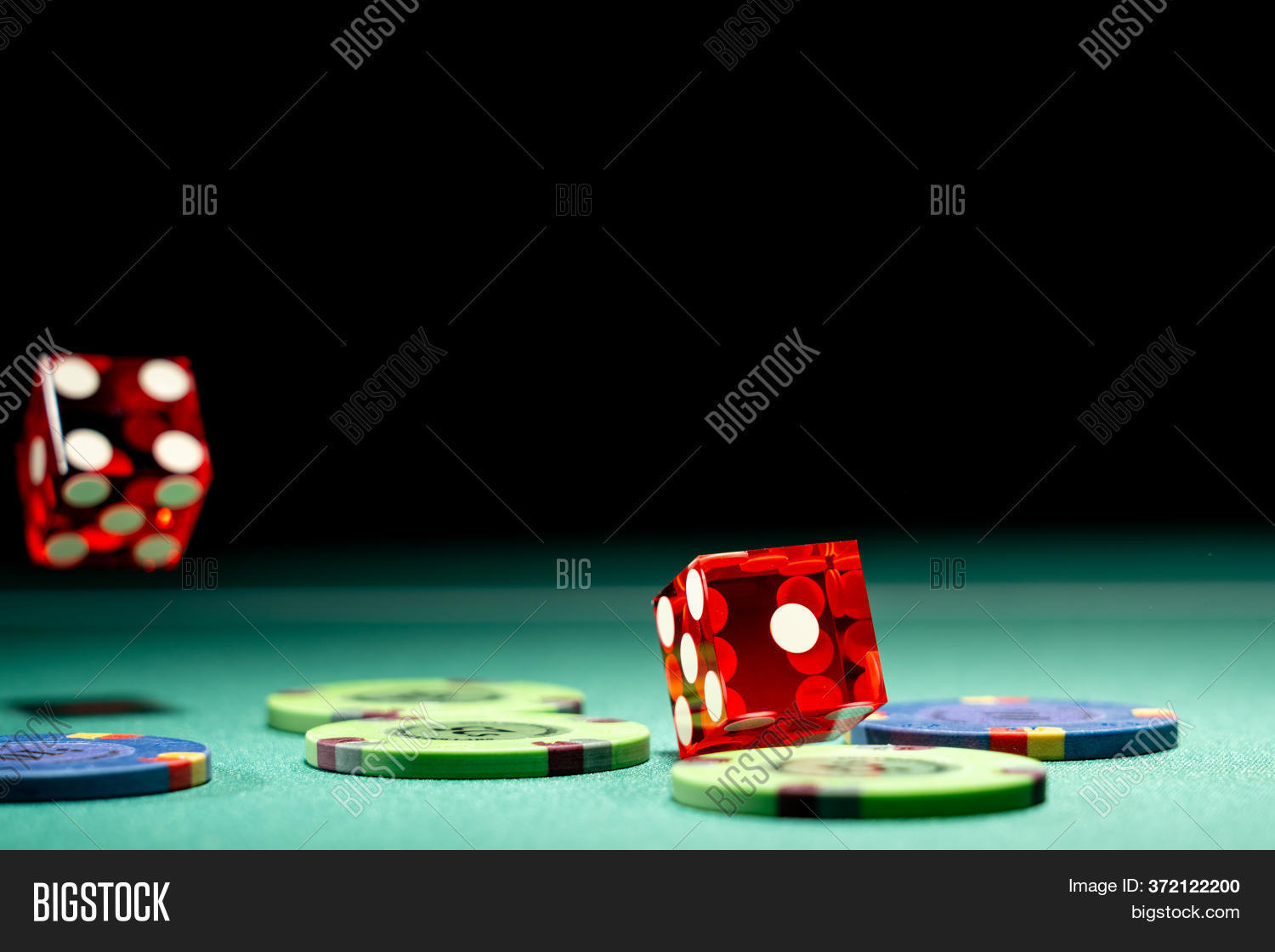 Casino Craps Dice Image & Photo (Free Trial) | Bigstock