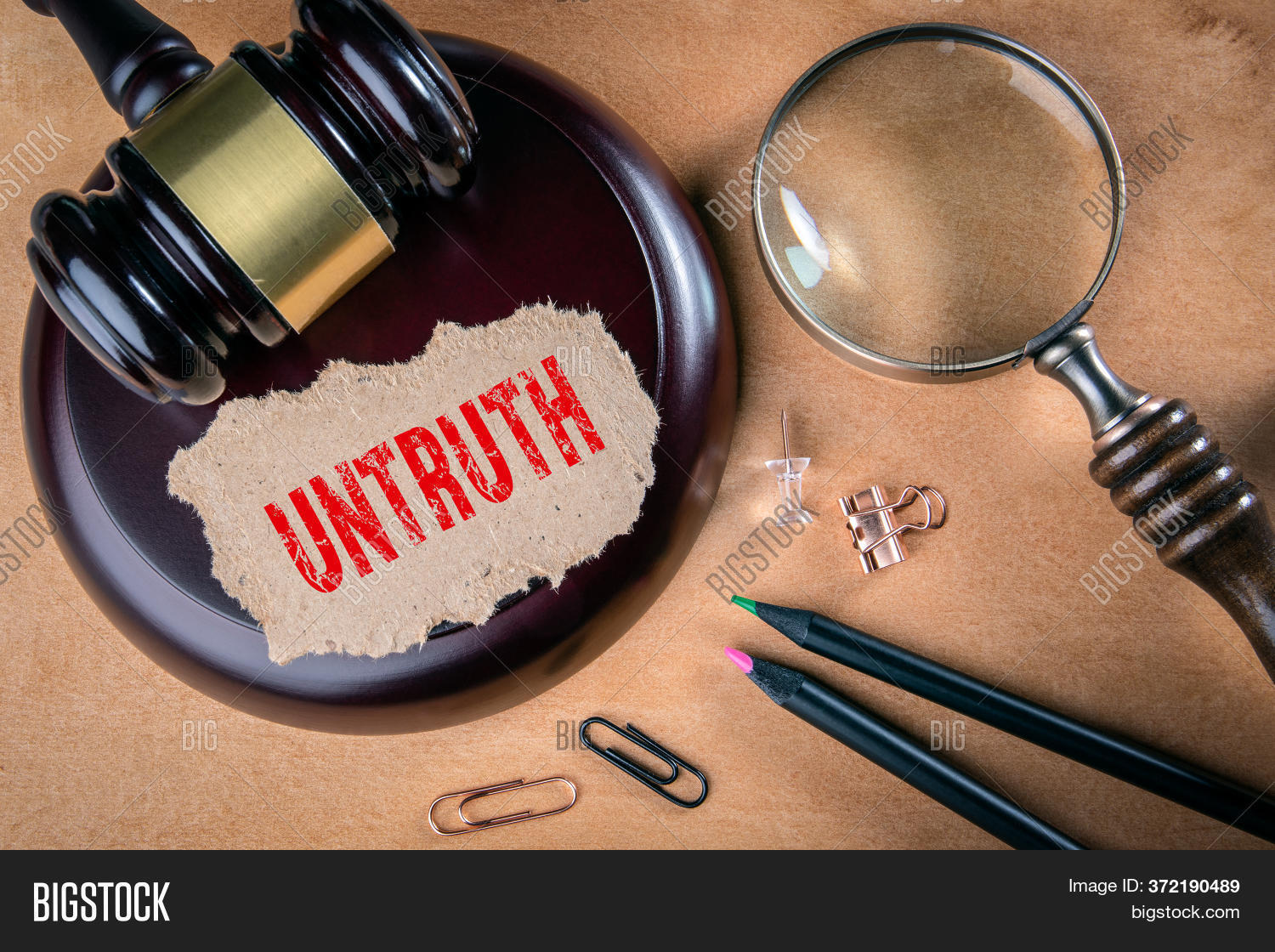 Untruth. Law, Image & Photo (Free Trial) | Bigstock