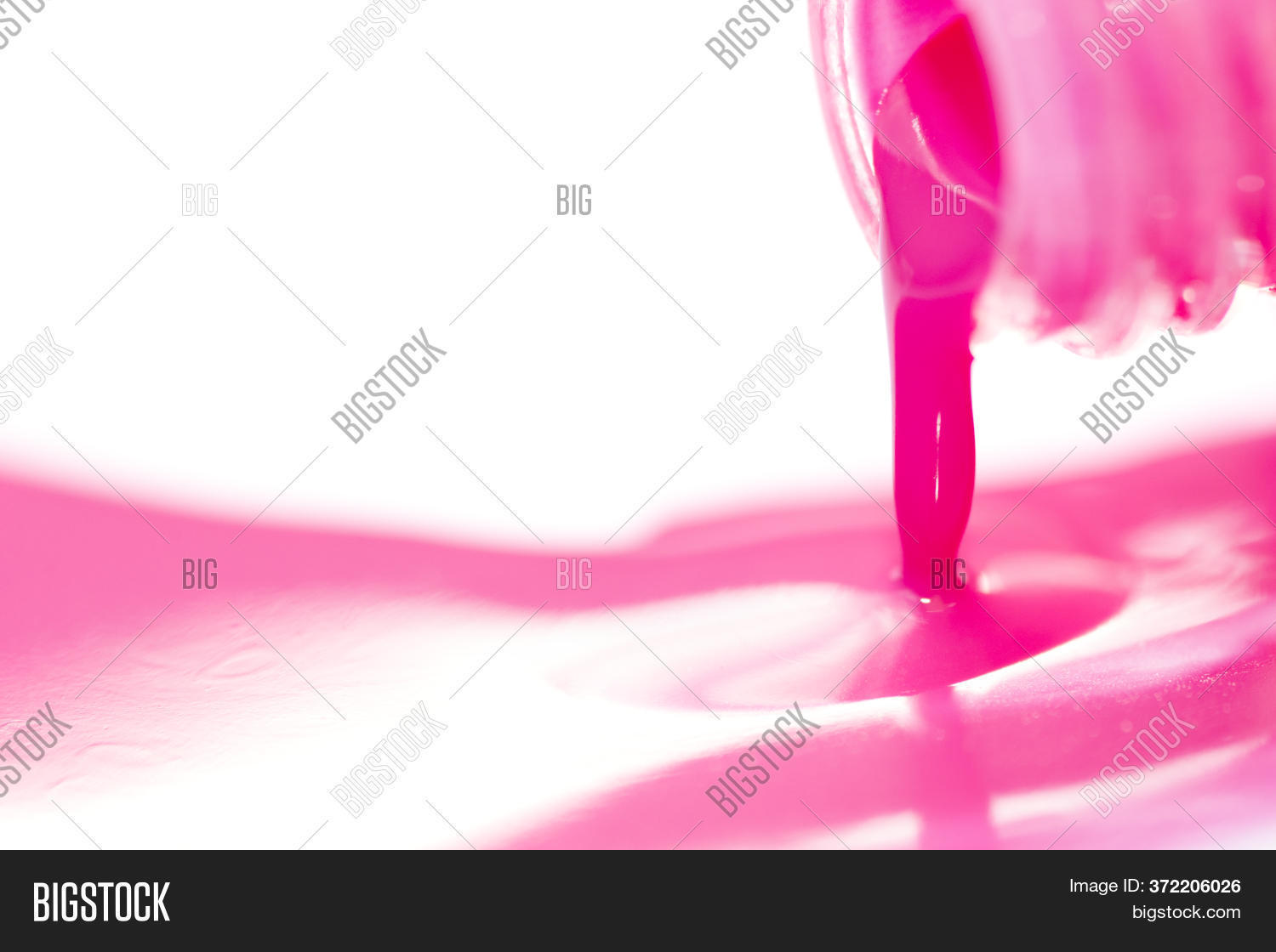 Pink Nail Polish Spill Image & Photo (Free Trial) | Bigstock