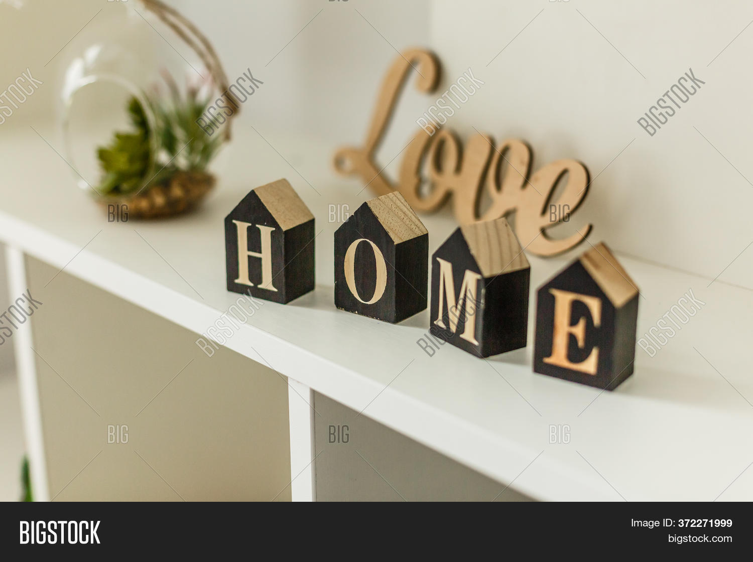 Word Home On White Image & Photo (Free Trial) | Bigstock