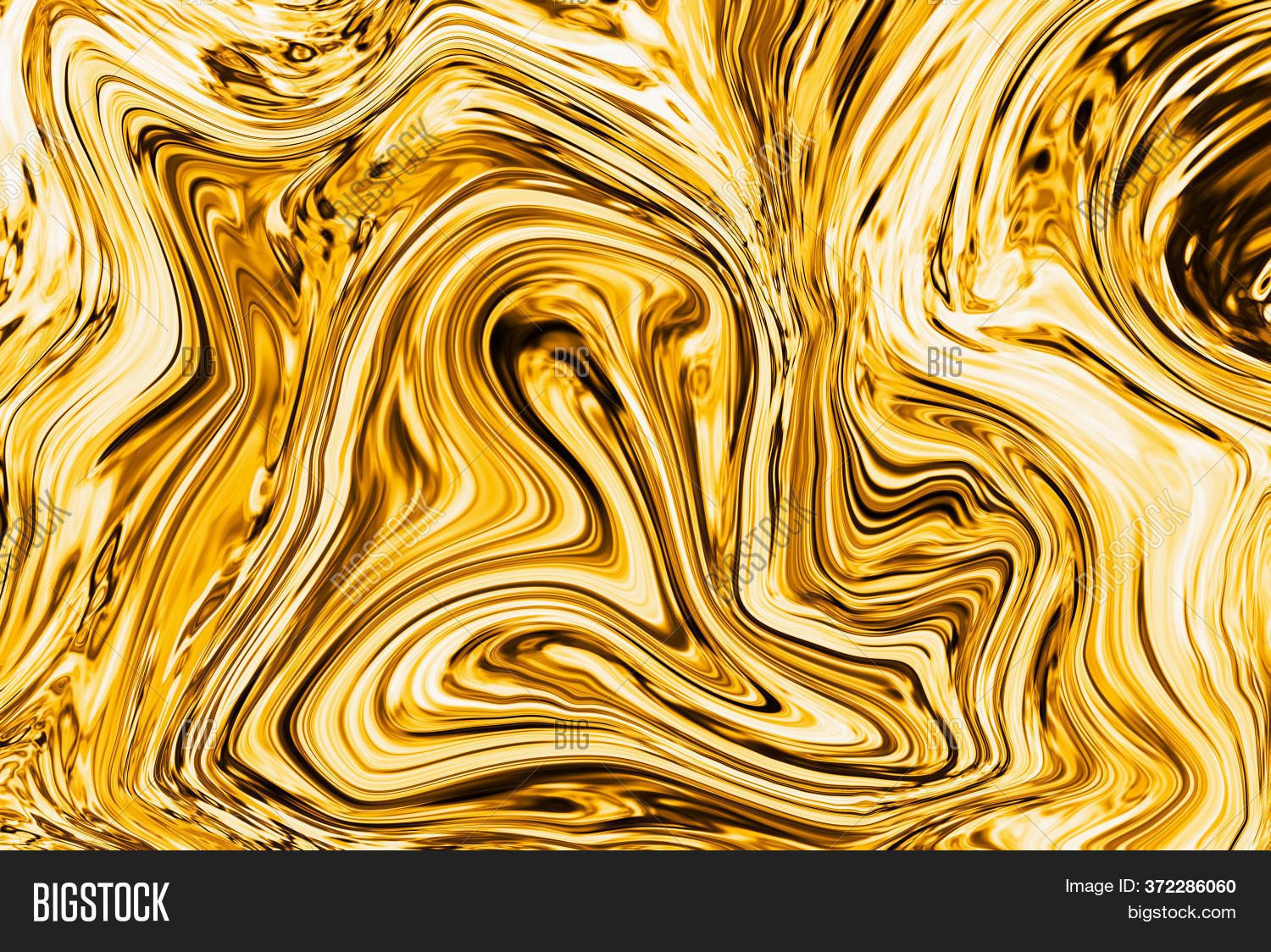 Gold Waves Marble Image & Photo (Free Trial) | Bigstock