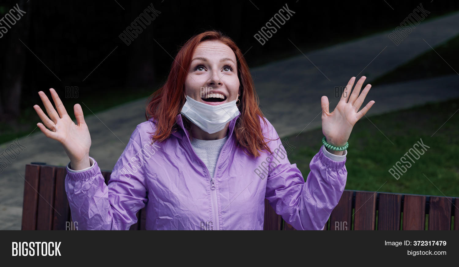 Redhead Girl Pulls Image & Photo (Free Trial) | Bigstock
